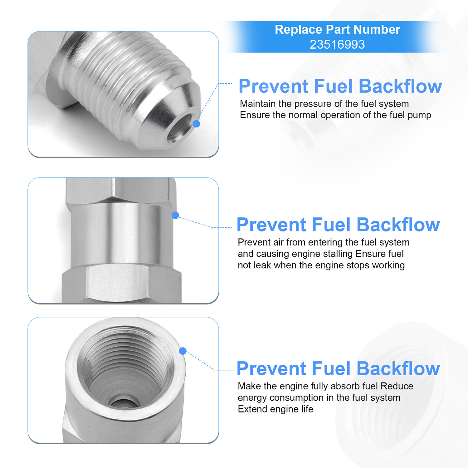 Fuel Pump Check Valve for Detroit Diesel Series 60 12.7L Engine Replace ...