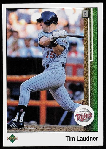 1989 Upper Deck Tim Laudner Minnesota Twins #62 | eBay