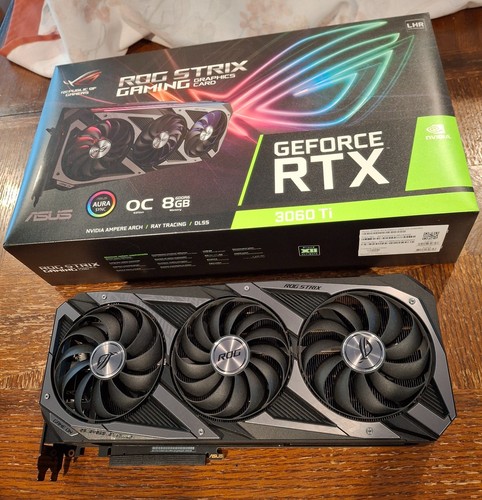 ASUS ROG Strix GeForce RTX 3060Ti OC 8GB GDDR6 Graphics Card | eBay