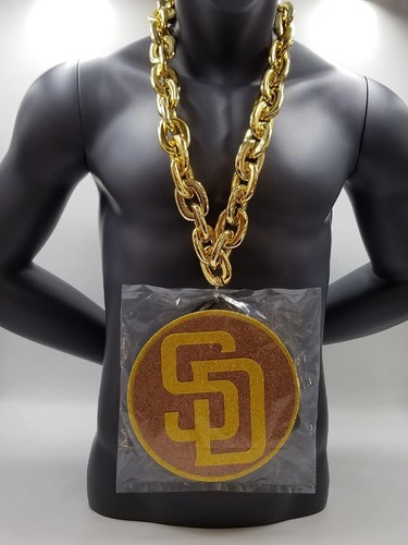 San Diego Padres Spinner Edition Swag Gold Chain | eBay