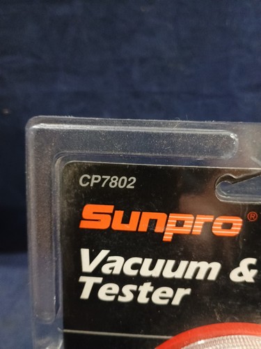 SUNPRO VACUUM & PRESSURE TESTER CP7802- Test Engine Condition - FORD ...