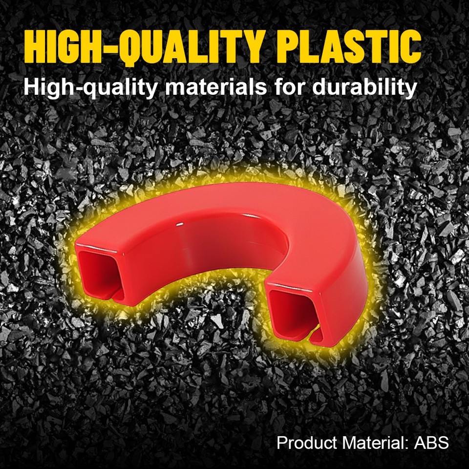 Front Bumper Hook Tow Eye Cover Cap ABS D-Ring For 2007-24 Chevy ...