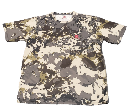 Killik Short Sleeve Camouflage Shirt Hunting Outdoors Veil Camo Men's ...
