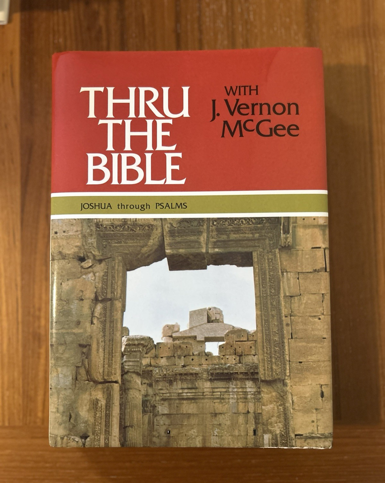 Thru the Bible With J. Vernon McGee Volumes 1-5 Complete Set Genesis ...