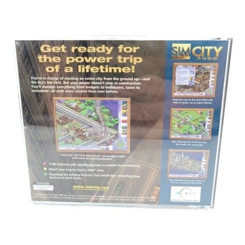 SIM City 3000 PC Game Computer Simulation Boxing Strategy CD | eBay