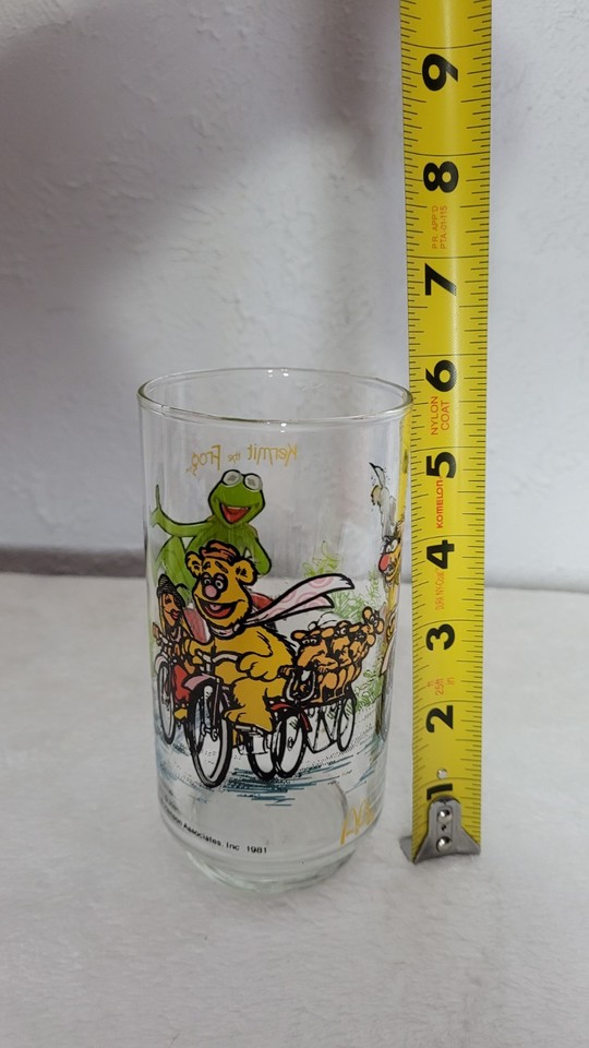 1981 McDonalds The Great Muppet Caper Drinking Glass Tumbler Jim Henson ...