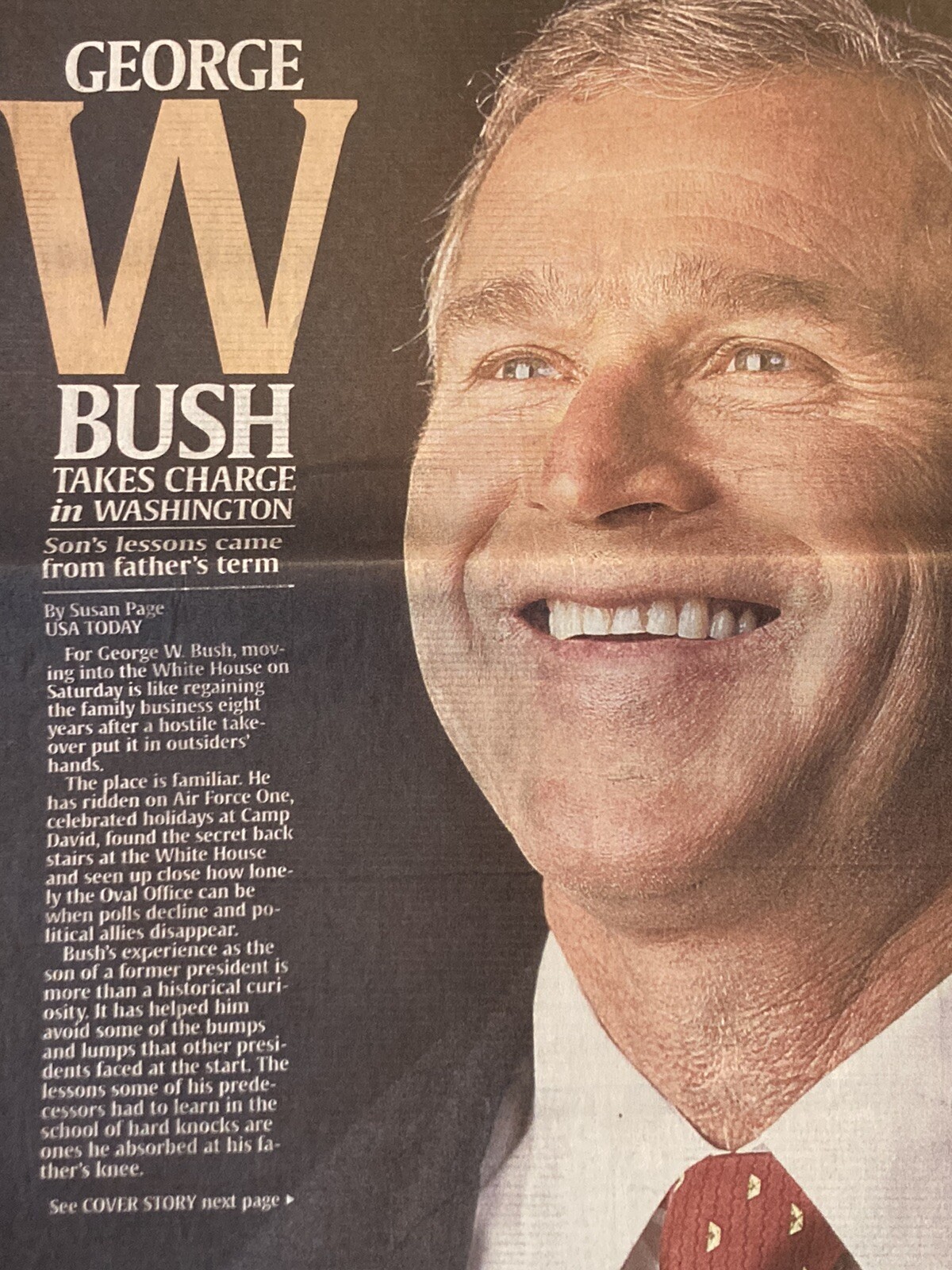 Inauguration of 43rd US President George W. Bush, Jr. January 19 2001 ...