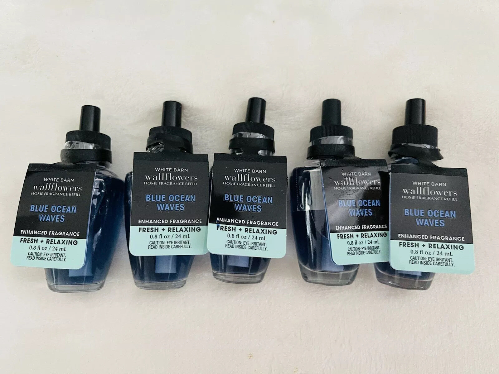 Bath Body Works Wallflowers Blue Ocean Waves Diffuser Refill Bulbs X5 ...