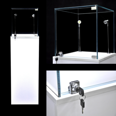 Glass Top Display Qiqiaollo Aluminum Frame Tempered Glass Counter Top