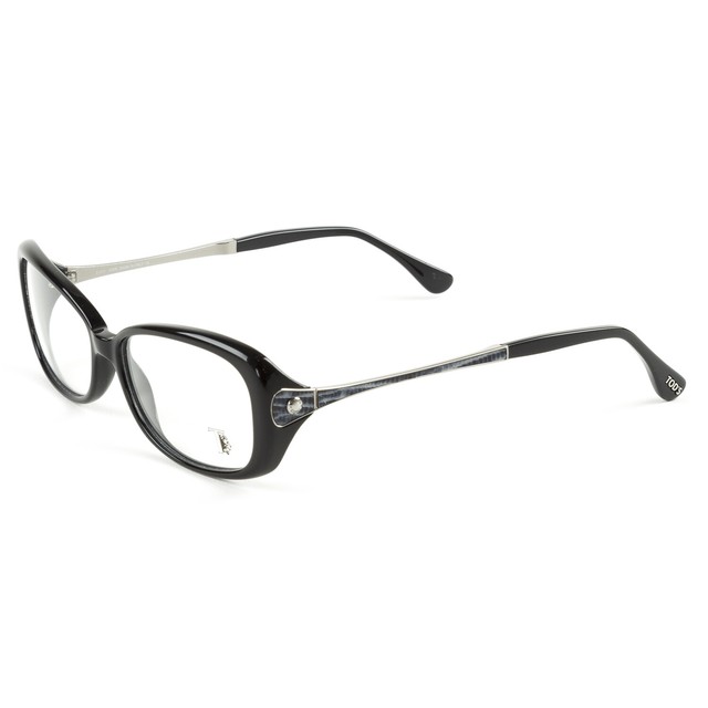 TOD'S Shiny Black/Snake Print Eyeglass Frames TO5044-001 for sale ...