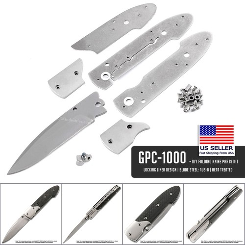 GPC1000 - DIY Folding Knife Parts Kit - USA Design | eBay