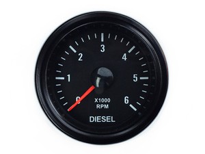Diesel Tachometer Alternator Additional Instrument 52 Retro Instrument ...