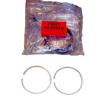 70s VINTAGE PENTON/SACHS SIX-DAY 125 #0615-101/103-002 57mm RING SET ...