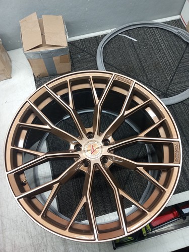 Blemished Single 22x11 Bronze Wheel Ferrada F8-FR9 5x120 25 | eBay