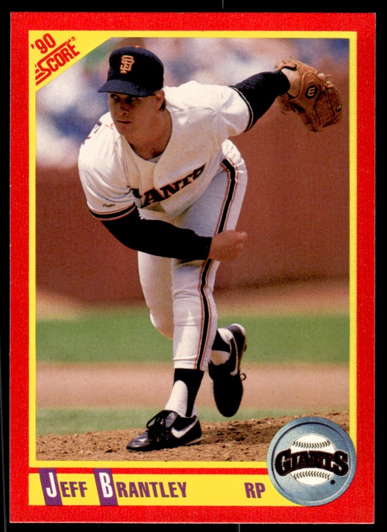 1990 Score Baseball Card Jeff Brantley San Francisco Giants #371 | eBay
