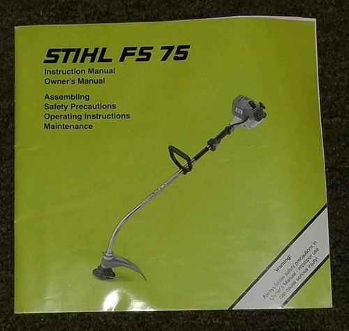 Stihl FS 75 Owner's Manual | eBay UK