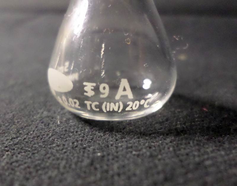 VWR Glass 5mL TC 20°C Class A Volumetric Flask ±0.02mL w/o #9 Stopper ...