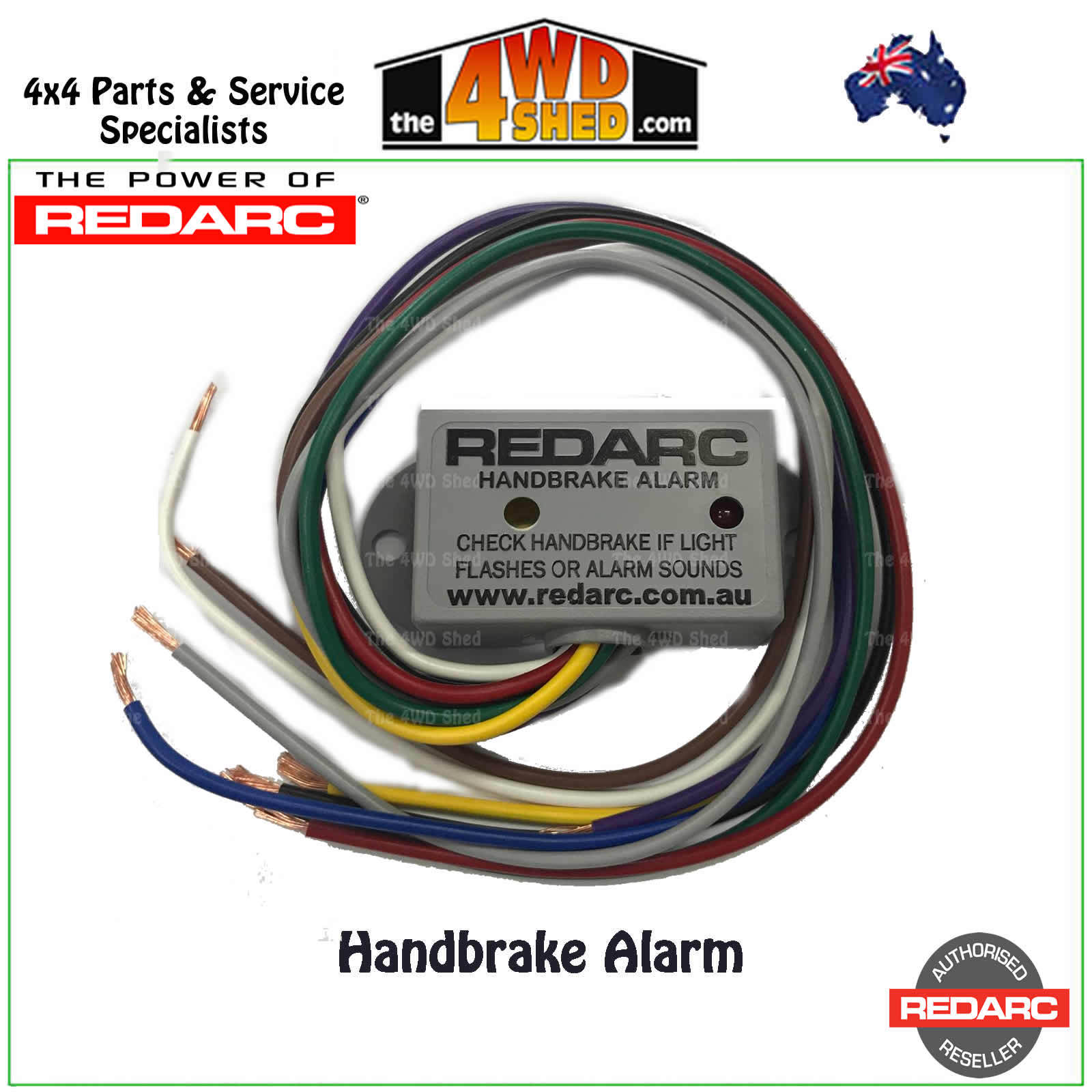 Redarc Handbrake Park Brake Door Alarm HBA1224 Warning System | eBay ...