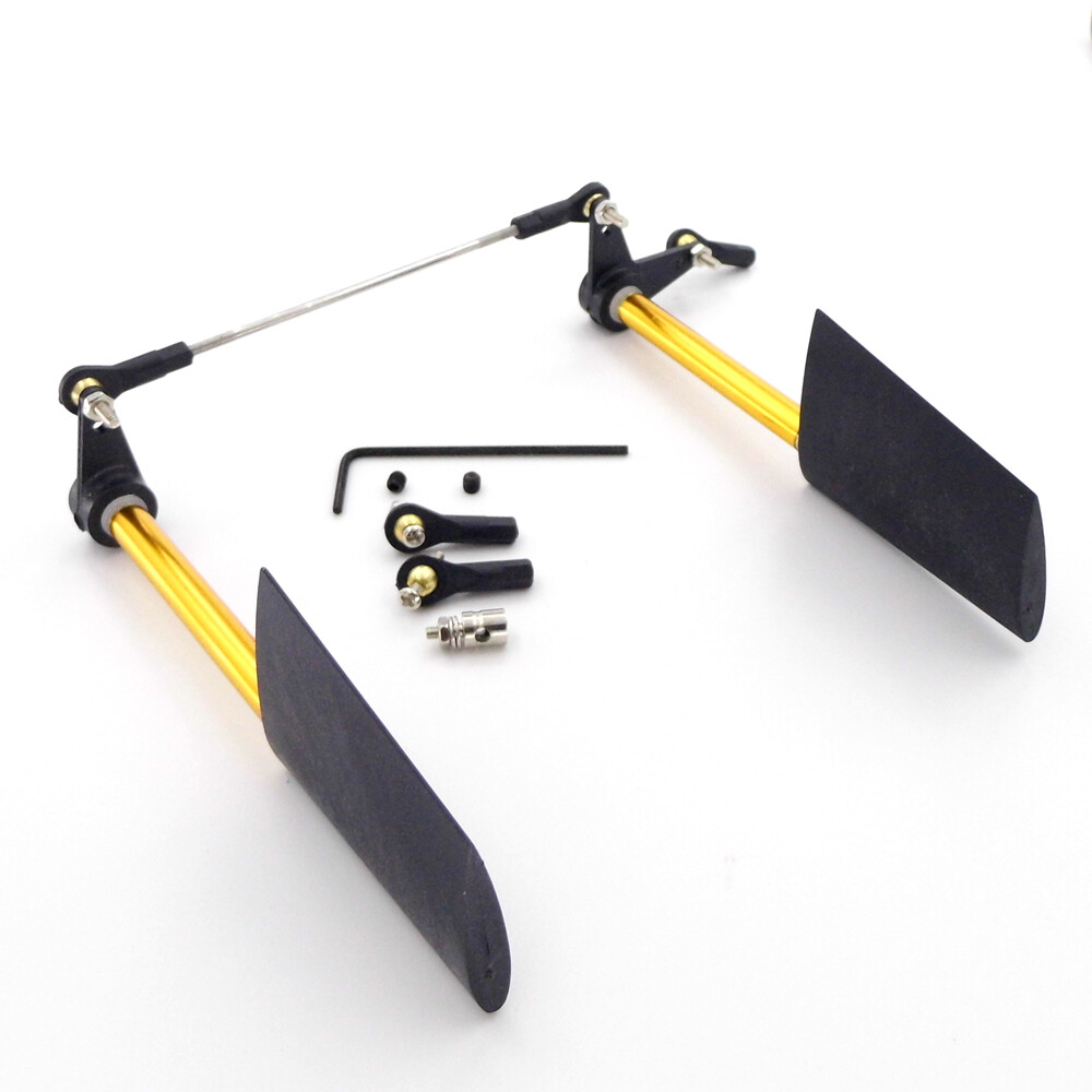 1Set Nylon Dual Steering Rudder Servo Arm Push Tie Rod Stopper fr RC ...