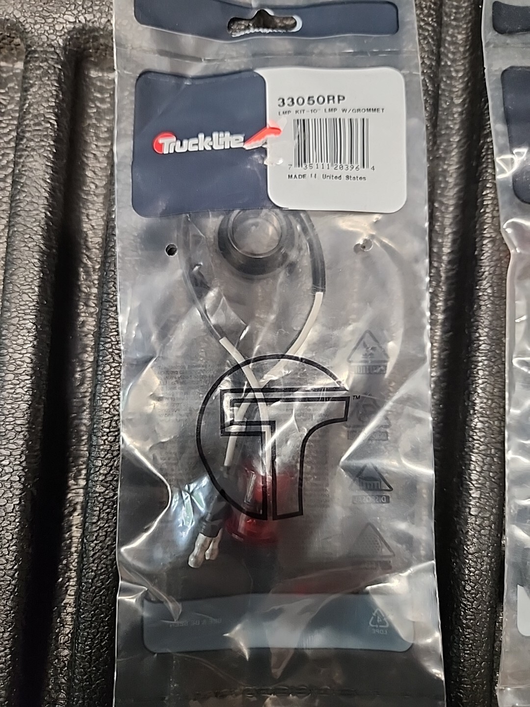 (5 pack) Truck-Lite 33050RP 0.75" 33 Series Round 1-LED Marker / Kit ...