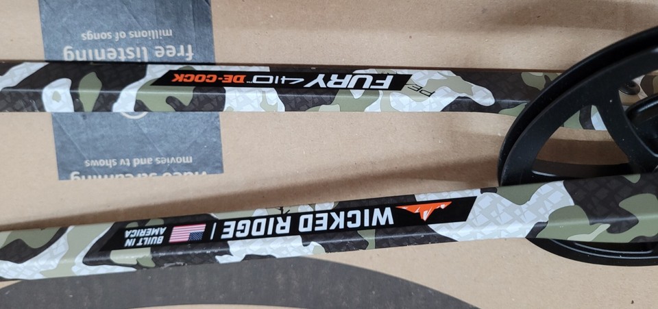 Wicked Ridge by TenPoint Fury 410 De-Cock - 410 FPS - with RangeMaster ...