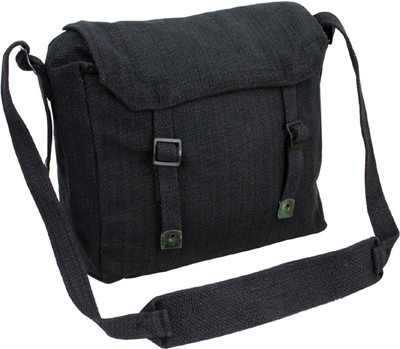 Mens Army Surplus Military Canvas Travel Shoulder Messenger Bag Satchel ...