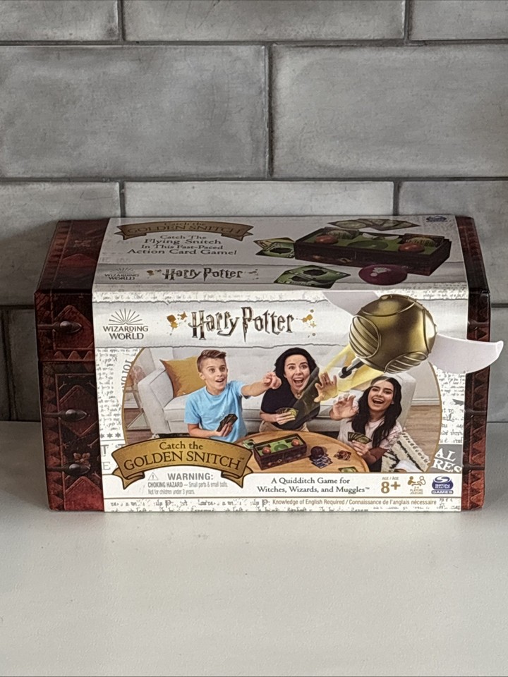 Harry Potter Catch the Golden Snitch Quidditch Game NEW | eBay