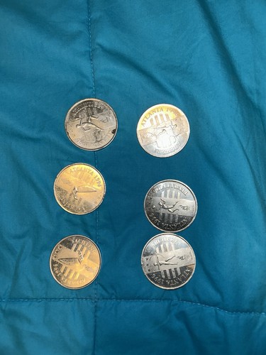 1996 Atlanta Olympics USA General Mills Token 6 Coin Lot | eBay