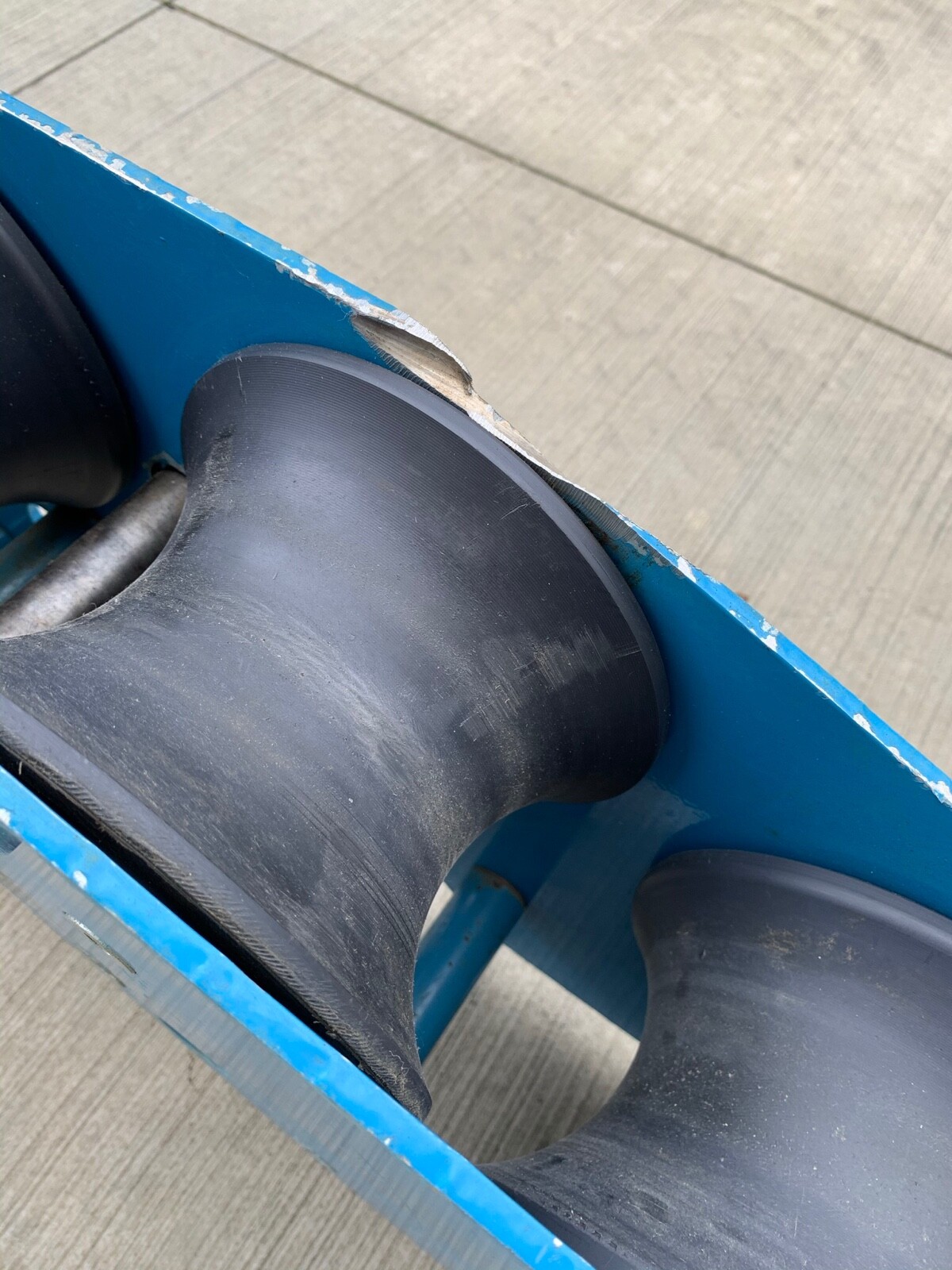 Condux 4” Nylatron quadrant block 08539110 with 10,000# hanger arm ...