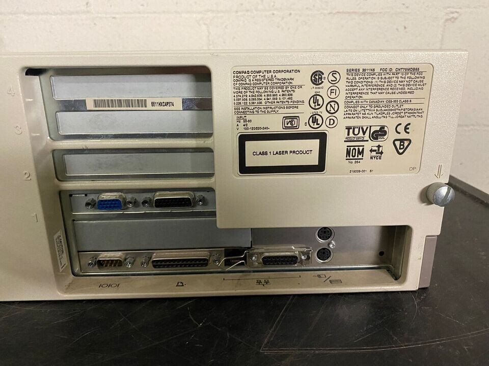 Genuine Vintage Compaq Deskpro 5150 Computer PC Desktop | eBay