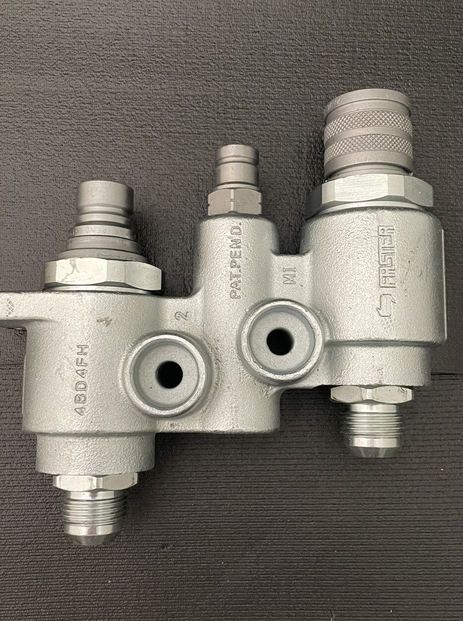 Compatible w/ Faster 4BD4FH 7246783 Hydraulic flat face saturn block ...