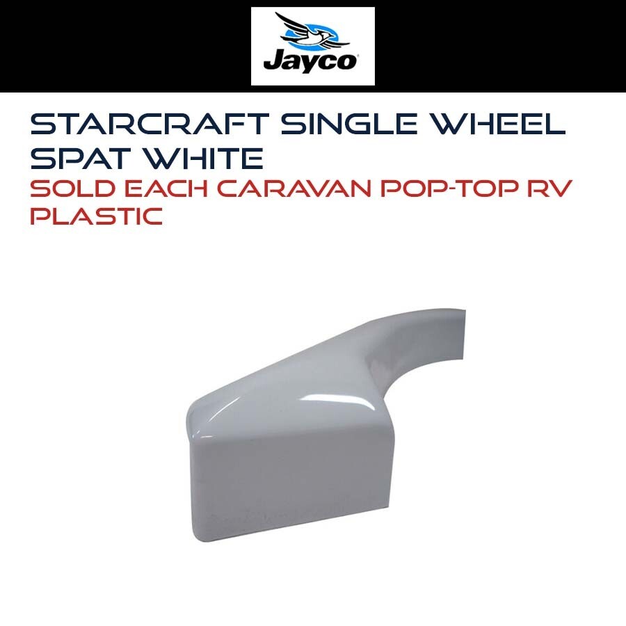Jayco Starcraft Single Wheel Spat White Sold Each Caravan Pop-Top RV ...