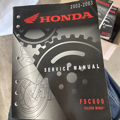 2002-2003 Honda FSC600 SILVER WING SERVICE MANUAL 61MCT01 SM3-15 | eBay