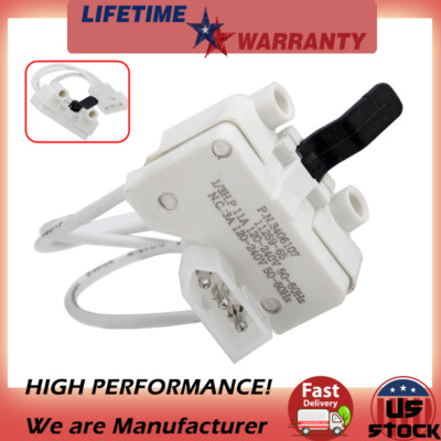 3406107 3406109 PS11741701 Dryer Door Switch Replacement for Whirlpool ...