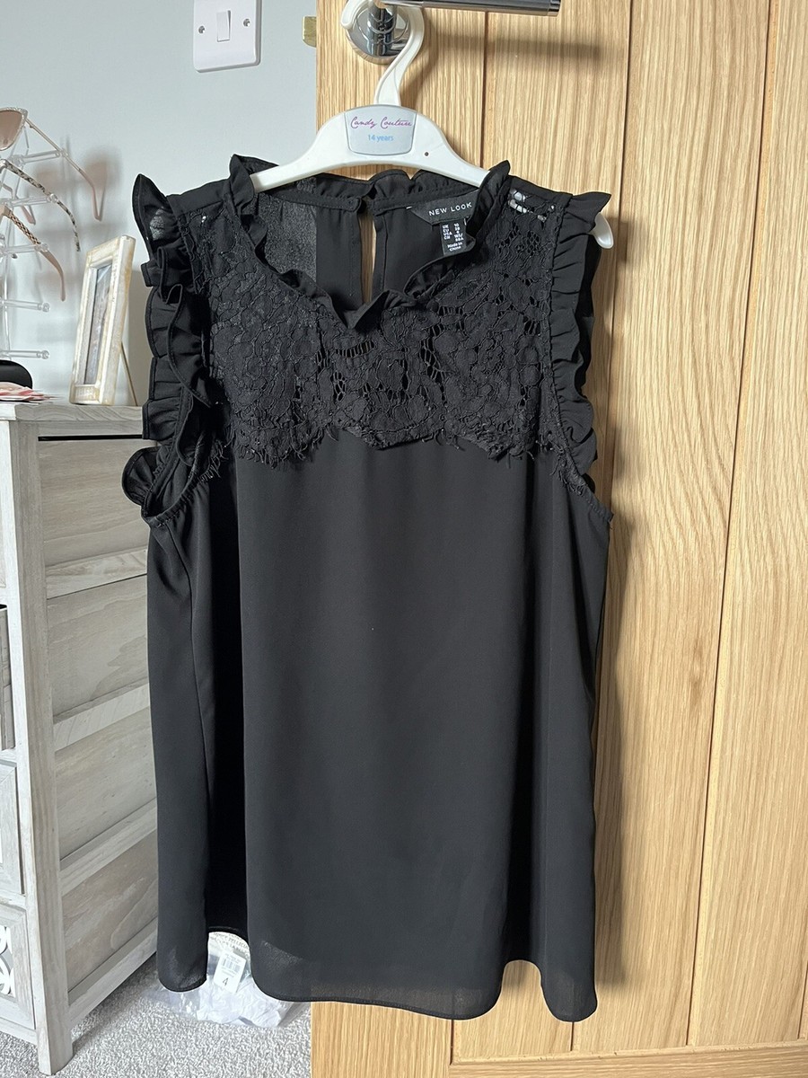 Lace Top Drawer Top Drawer Black W/Black Lace Steel Boned Long Sleeve