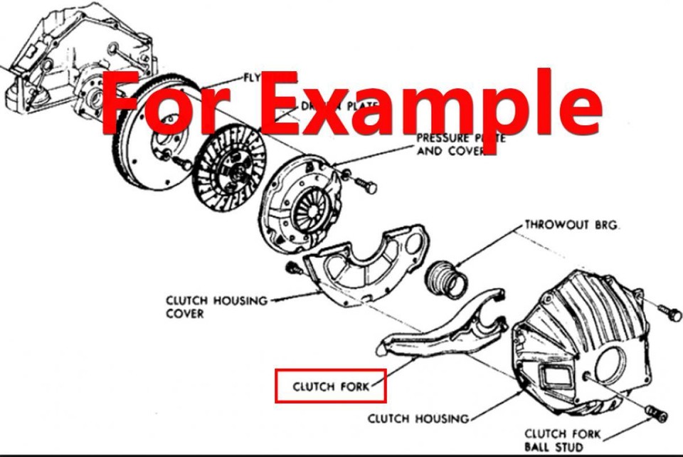 Clutch Release Fork Sub-Assy For Ford Ranger (Outside USA) Pickup 1998 ...