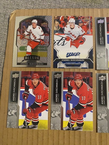 (12) Andrei Svechnikov Lot Carolina Hurricanes W/ Allure | eBay