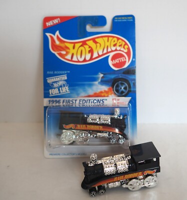 Hot Wheels 1996 First Editions Rail Rodder 5 of 12 Collector Model ...