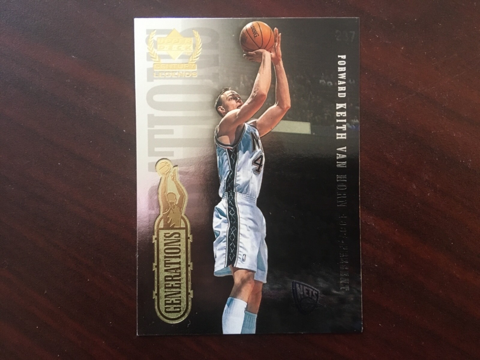 1999 upper deck century legends Larry bird Keith Van Horn insert | eBay