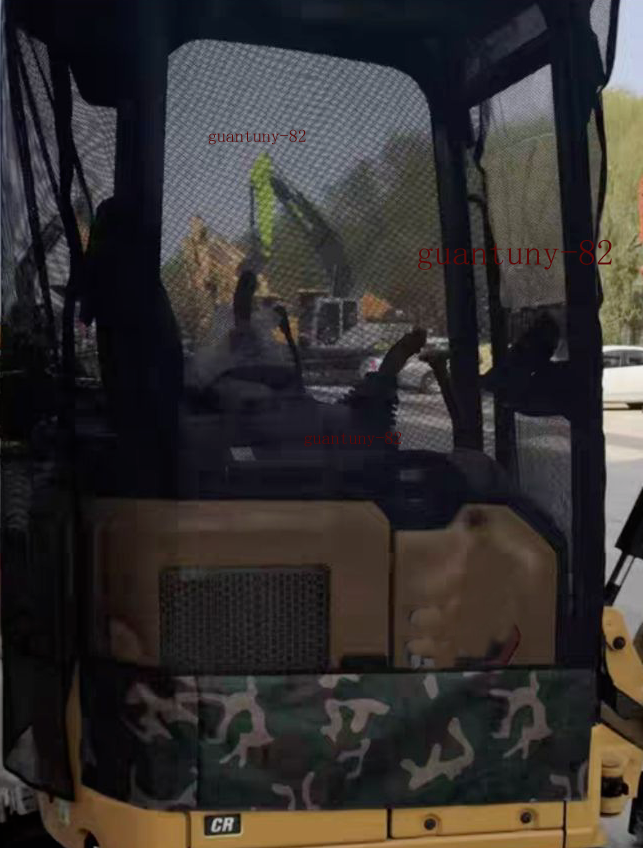 1pc Mini excavator cover sun protection mesh canopy FitFor Bobcat 17 | eBay