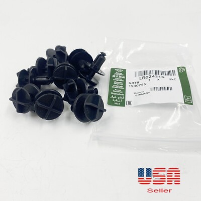 10PCS For Range Land Rover Push Retainer Clip Battery Cover &Cowl Panel ...