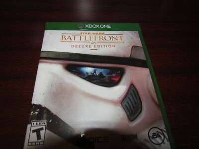 STAR WARS BATTLEFRONT DELUXE EDITION (Microsoft Xbox One, 2015) CASE ...