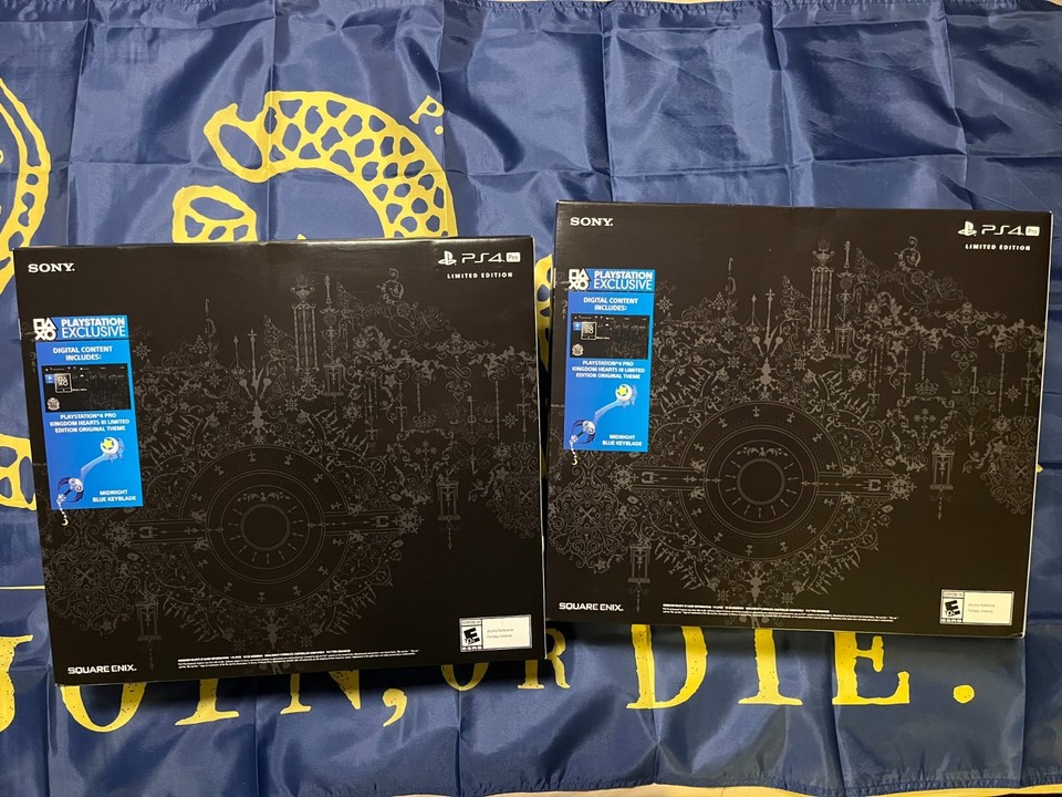 NEW SEALED PlayStation 4 Pro Kingdom Hearts III 3 Limited Edition ...