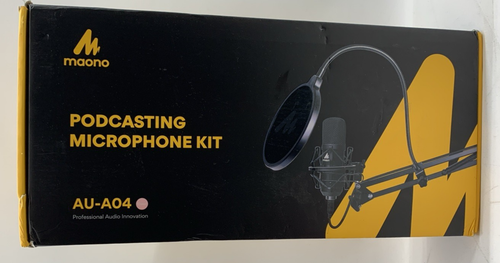 Maono AUA04 Condenser Microphone Kit Set Maono Podcast Gaming Singing ...