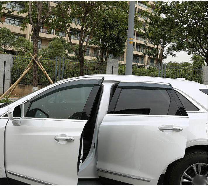 For Cadillac XT5 2017-2024 Car Window Wind Visors Sun Rain Guard Vent ...