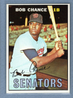 1967 Topps #349 Bob Chance EX-MT GO263 | eBay