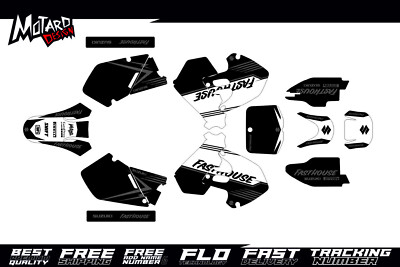 Suzuki RM 250 1999 2000 Graphics kit Premium Motocross Decals by Motard ...