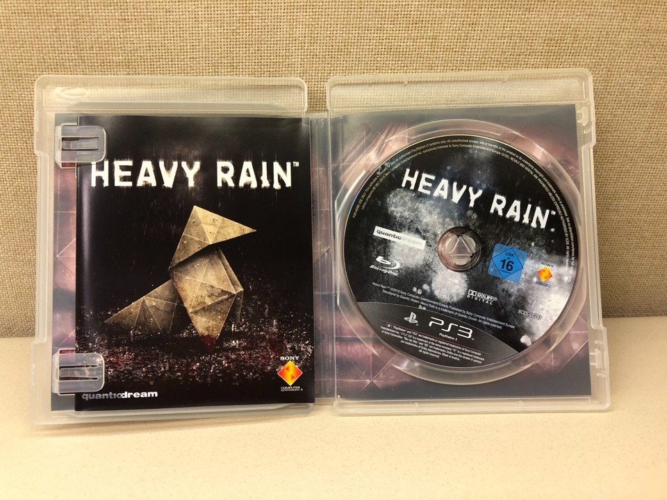Heavy Rain PS3 Sony PlayStation 3 Game PAL Complete with Manual PAL | eBay