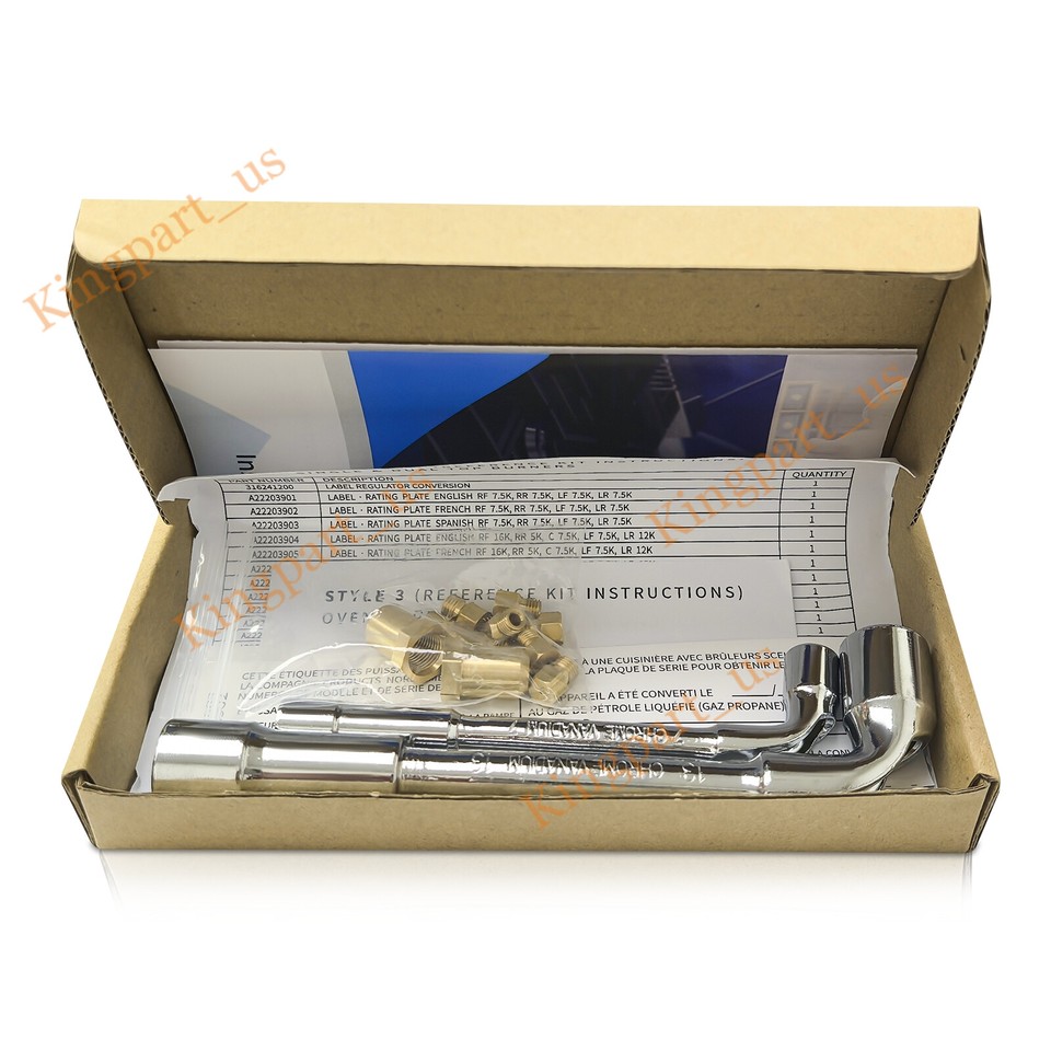 GRLP5 Range Natural Gas to LP Propane Conversion Kit For Frigidaire ...