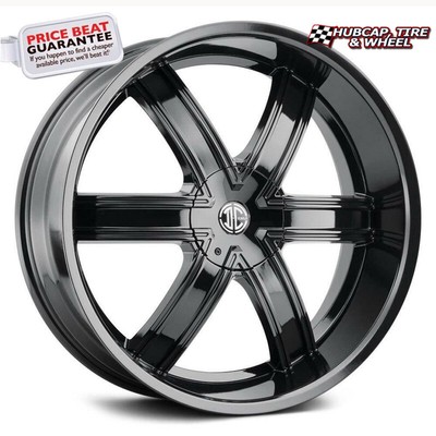 2Crave No.44 Glossy Black - 24X10 - 5X135 Bolt Pattern, 15mm Offset ...